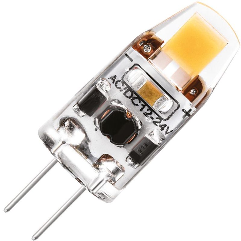 Lighto | LED-Glühbirne | G4-Fassung | Glühbirne zum Einstecken | Klar ...