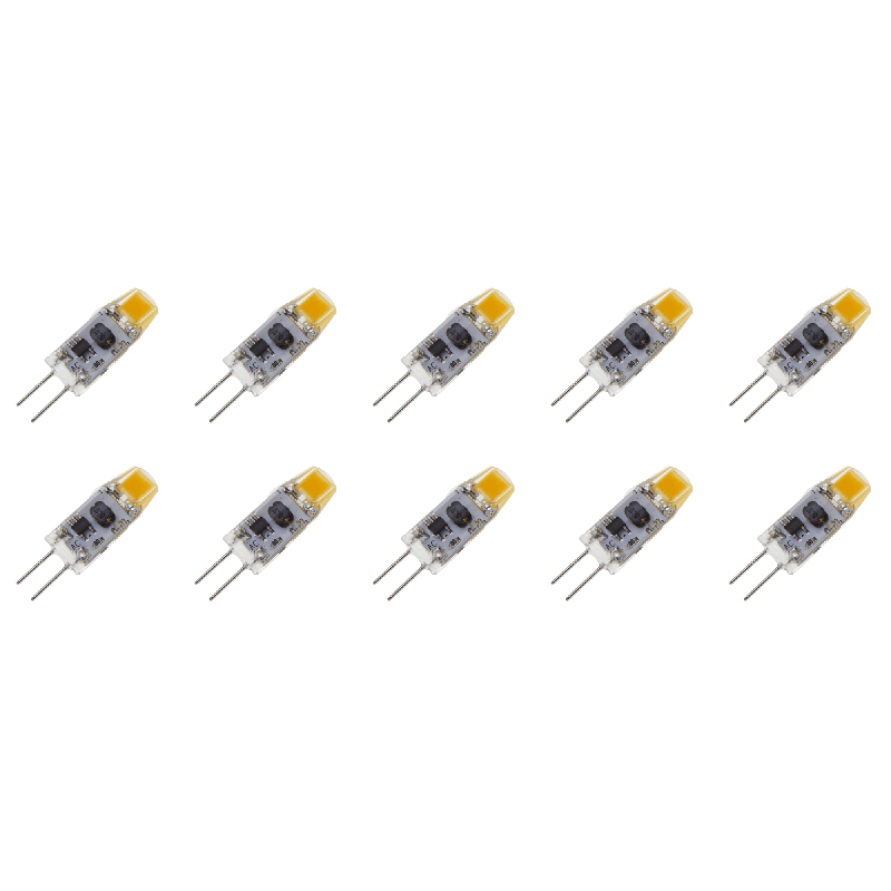 Lighto | LED-Glühbirne | G4-Fassung | Einsteckbirne | Klar | 9mm | 1W ...